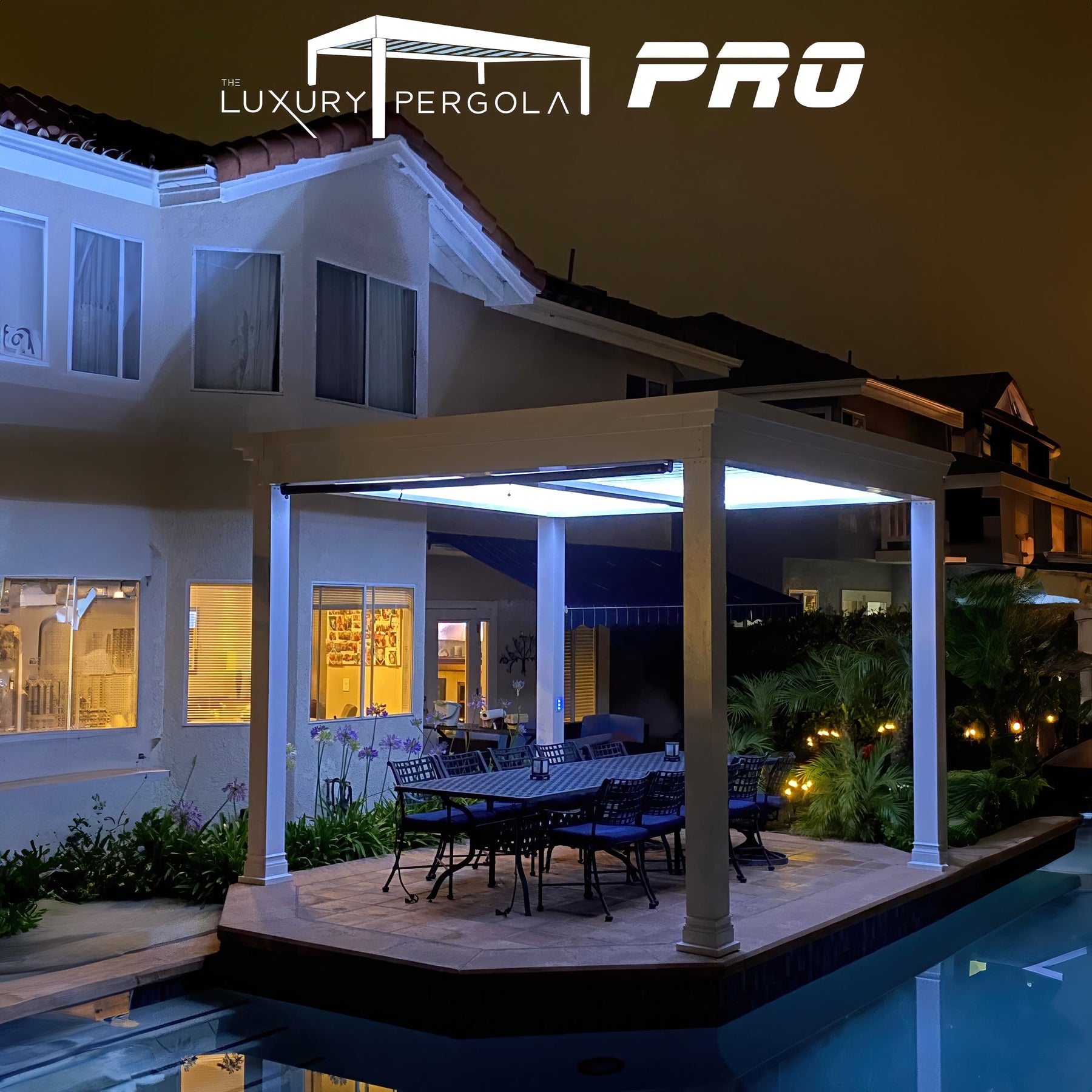 Custom Aluminum Pergola | The Luxury Pergola